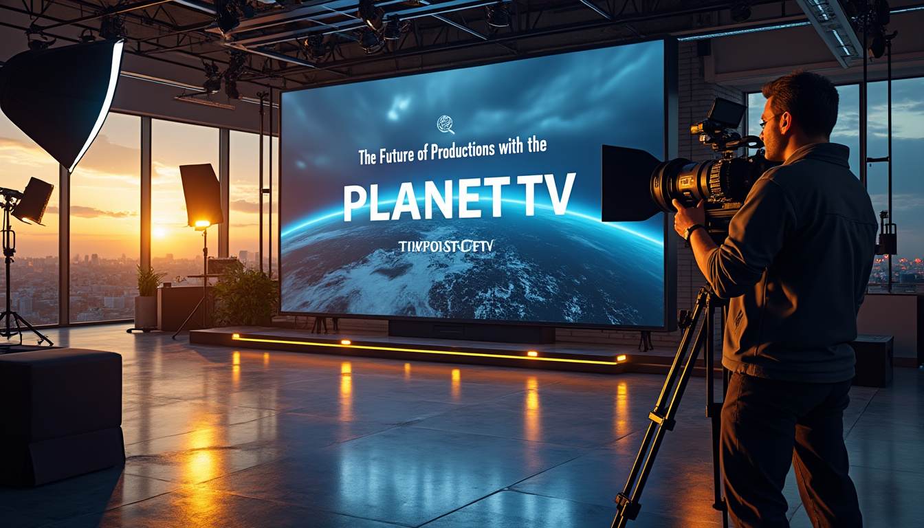 L'avenir des productions avec la planet série TV