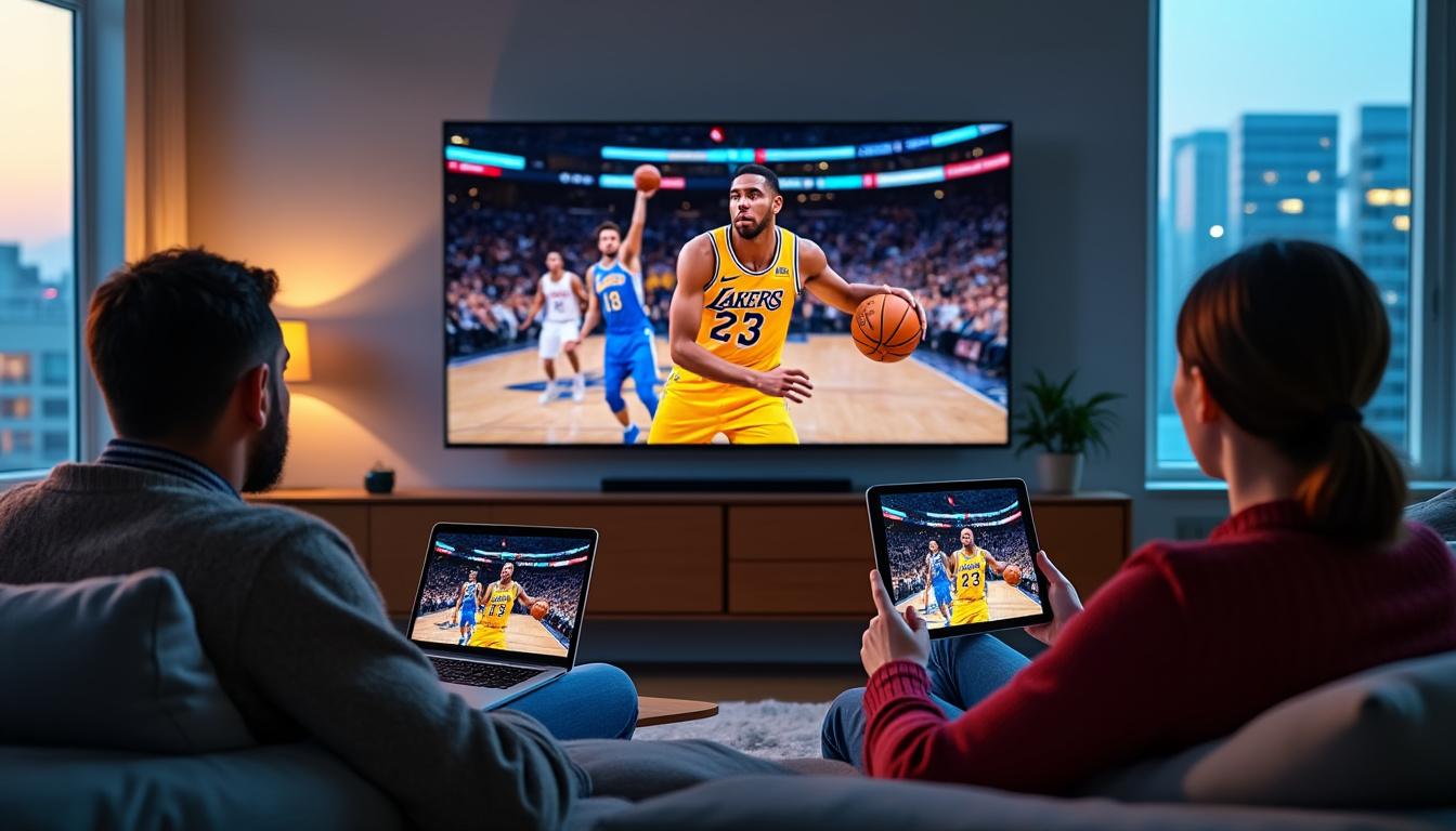 Top 5 des plateformes pour suivre la nba en streaming facilement
